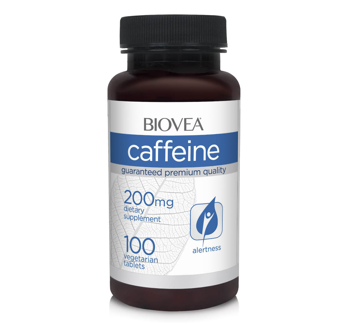 Kofeina 200mg 100 Tabletek BIOVEA BIOVEA